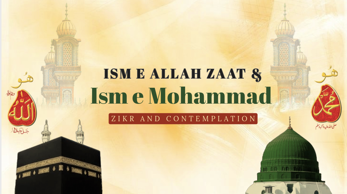 Ism e Allah Zaat (& Ism e Mohammad dhikr and contemplation) - Tehreek ...